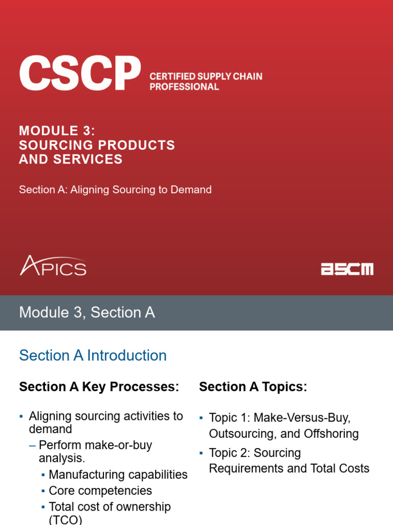 2023 Module 3 Slide | PDF | Outsourcing | Offshoring