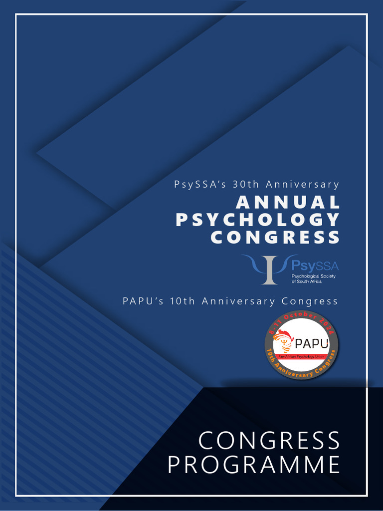 2024 Congress Programme Final | PDF | Psychology | Behavioural Sciences