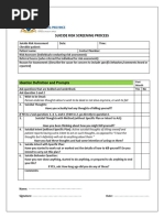 SAFE T Protocol W C SSRS and Columbia Risk and Protective Factors ...