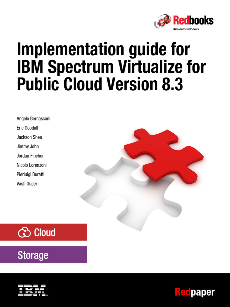 IBM Spectrum Virtualize Implementation Guide | PDF | Cloud Computing ...