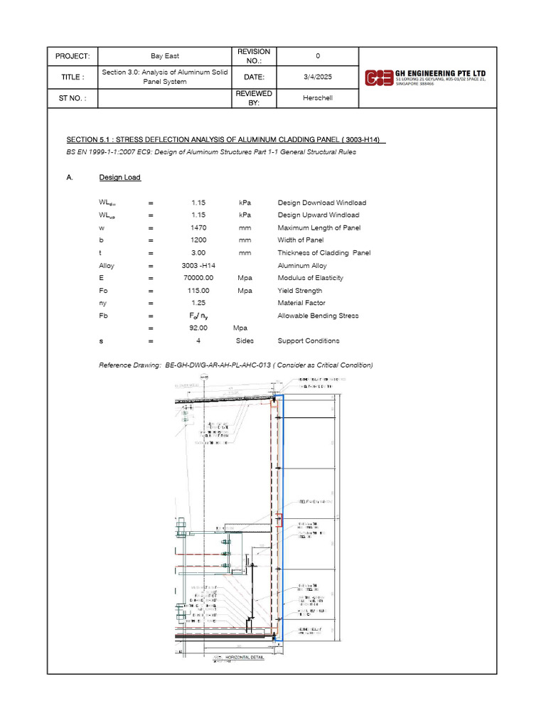 Section 5.1A-Solid Panel Loads | PDF | Strength Of Materials ...