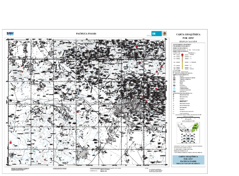 Mapa Minas Pachuca | PDF | México