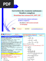 Corrigé Maths Bac 2023 - Session Normale | PDF | Cercle | Analyse ...