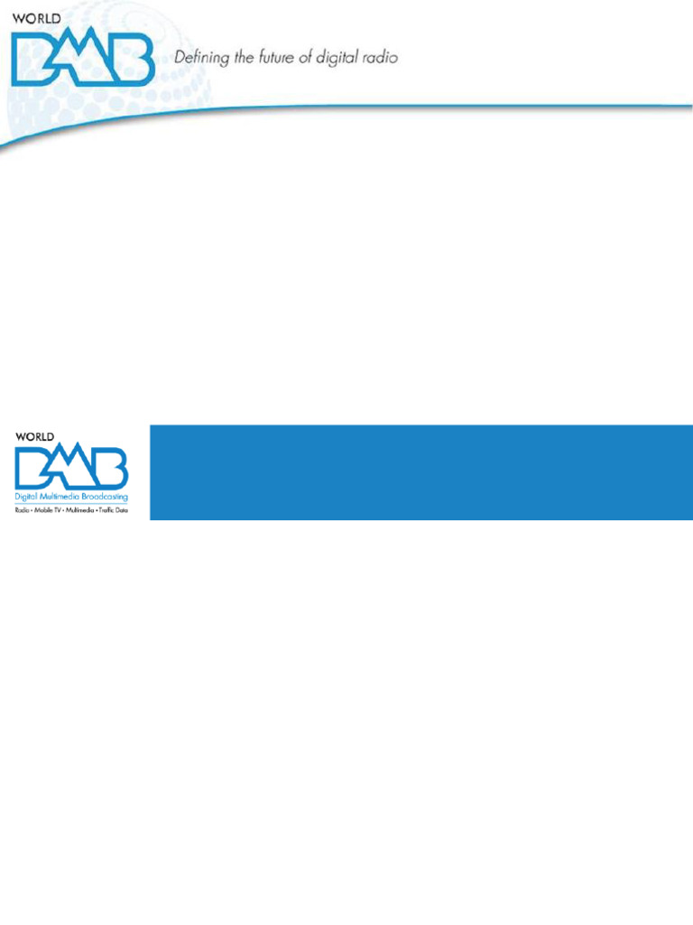 DAB+ System Overview and Features | PDF | Computer Network | Bit Rate