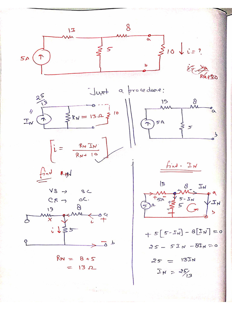 Nortan's theorem | PDF