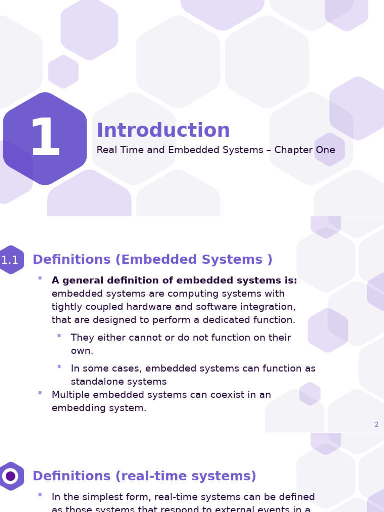 Chapter 1 - Introduction | PDF | Computer Data Storage | Embedded System