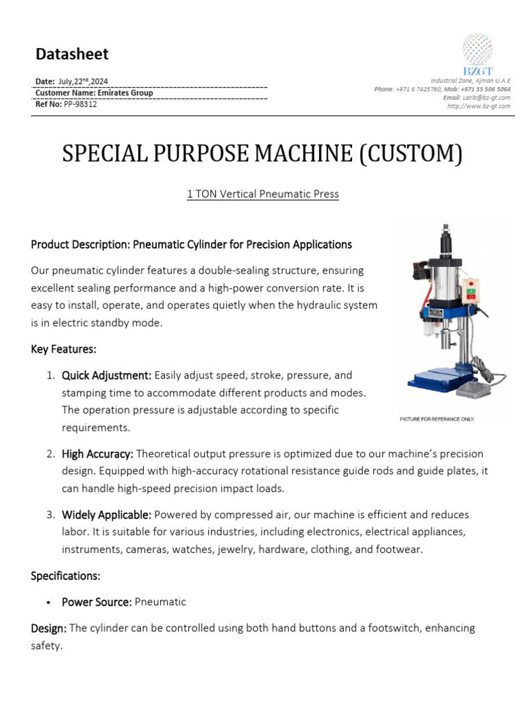Datasheet PP-98312 | PDF