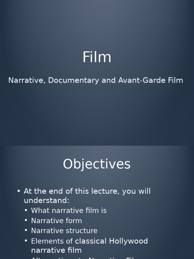 Understanding Film Narratives and Structures | PDF | Narrative ...