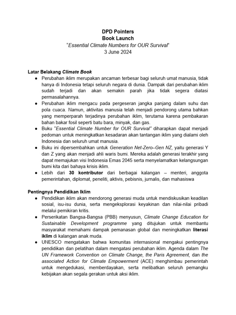 DPD Remarks Pointers | PDF