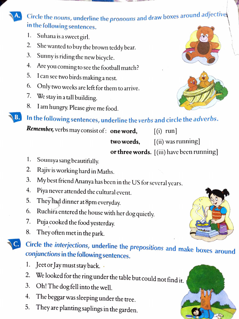 Analyzing Sentence Structure Activities | PDF