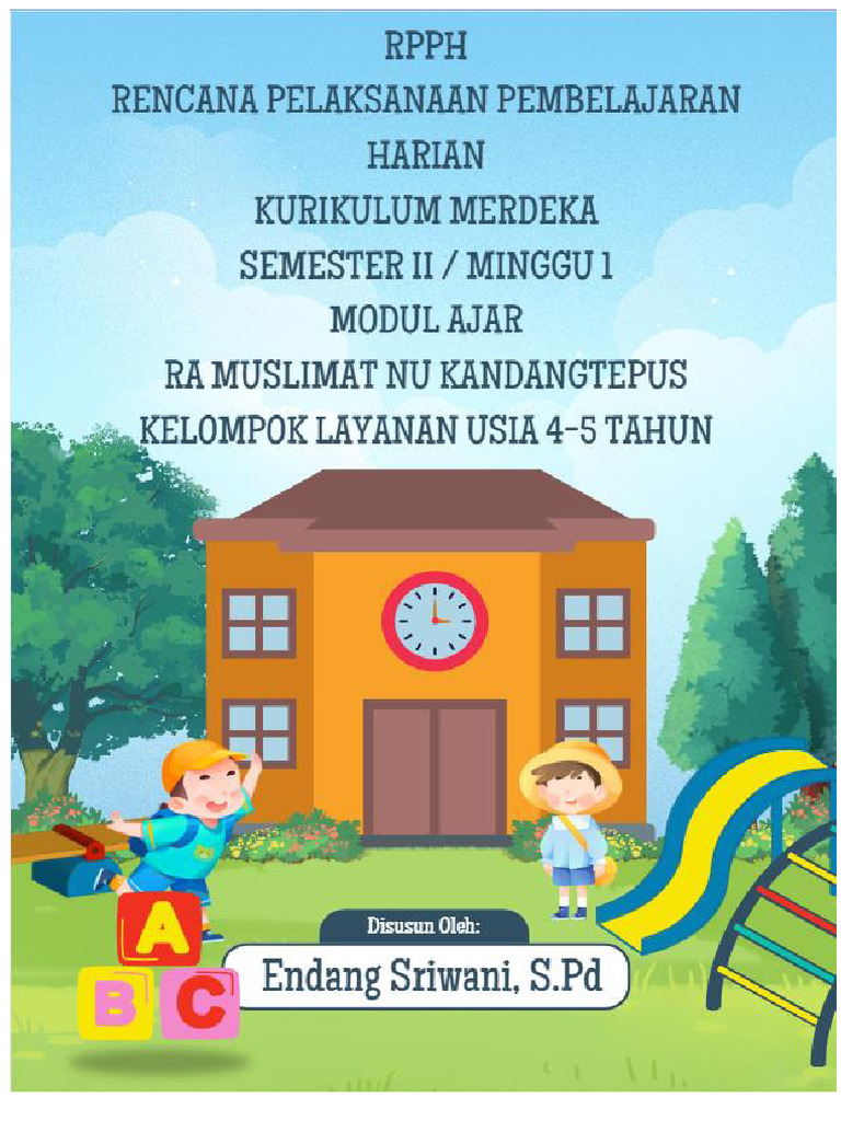 Contoh RPP 2024 Semester 2 | PDF