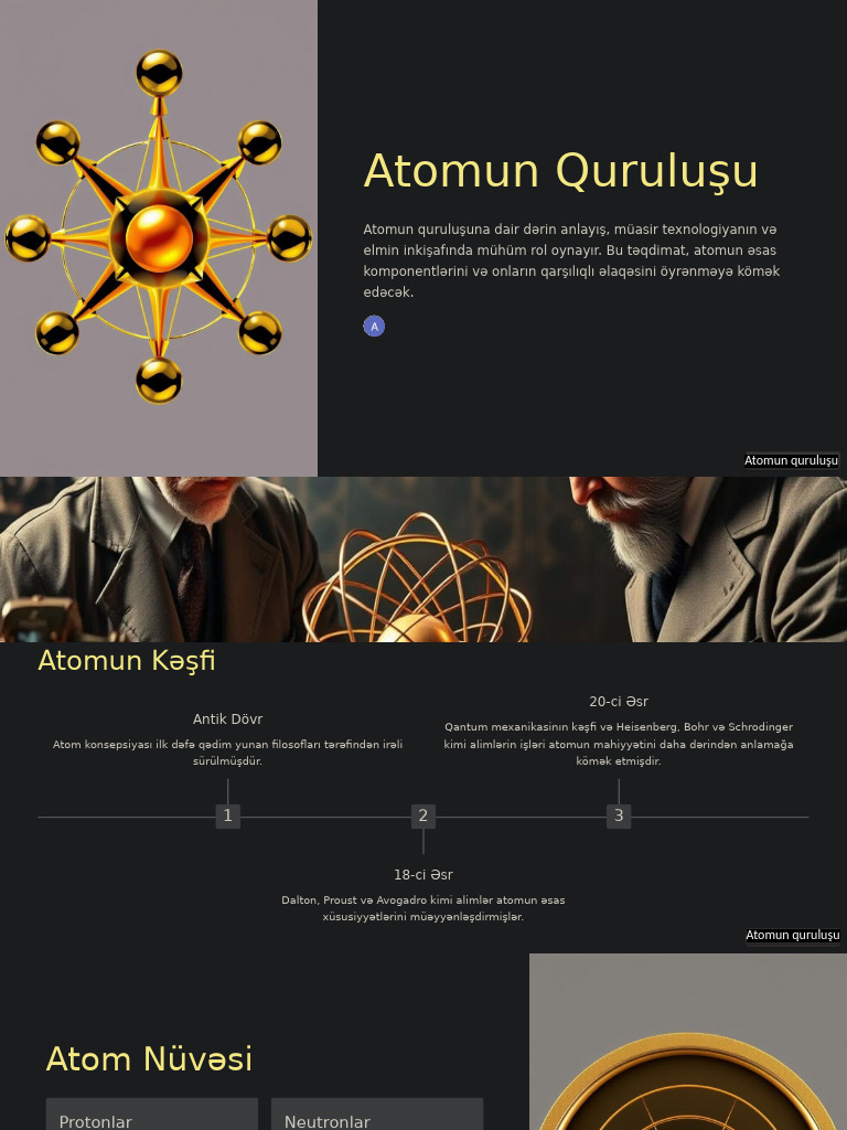 Atomun Qurulusu | PDF