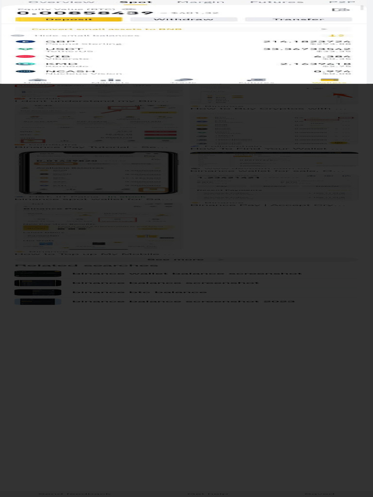 500 BTC Balance in Binance Scrinshot - Google Search | PDF