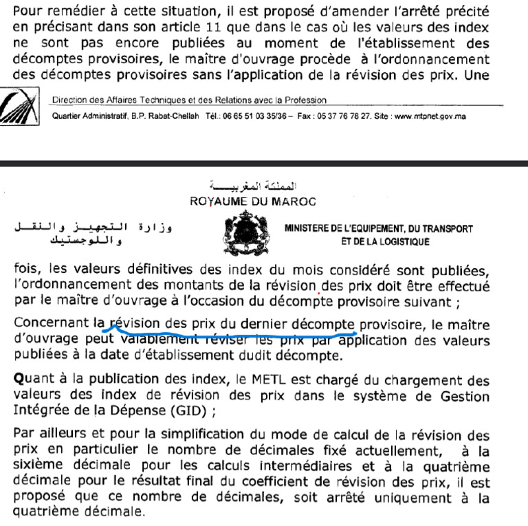 revion de prix | PDF