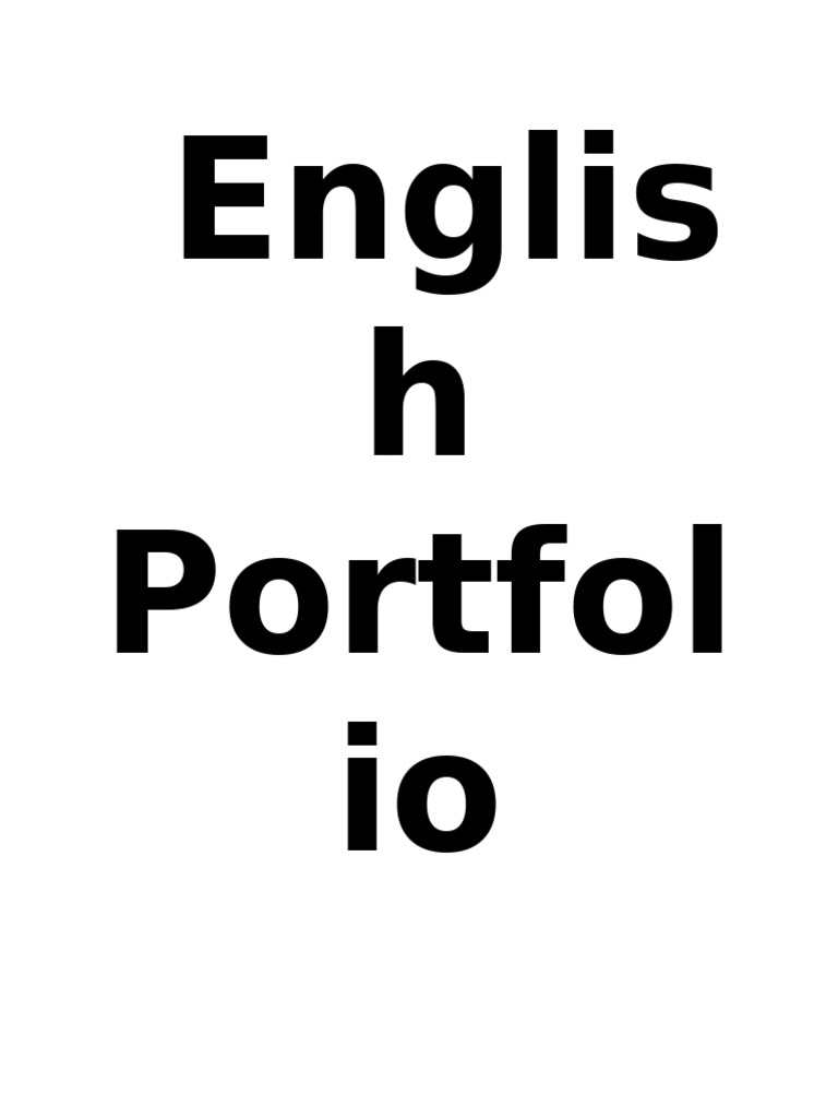 IX English Portfolio by Arsh Koiri | PDF