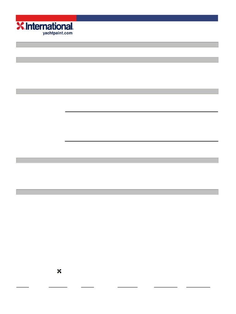 PDS of Paint - International GTA007 - GB | PDF | Paint