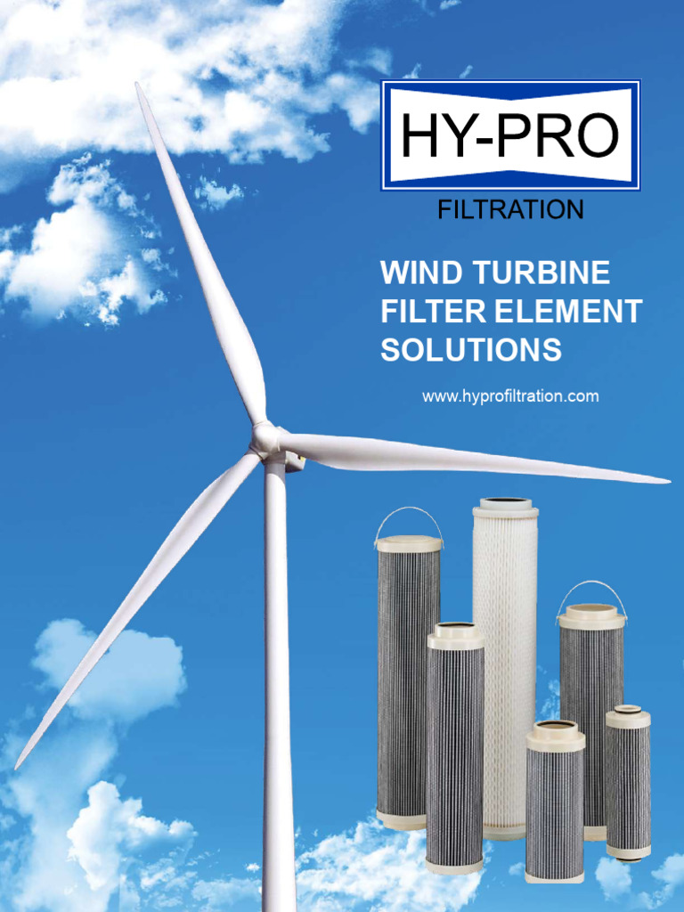Wind Turbine Filter Element Solutions | PDF | Filtration | Wind Turbine