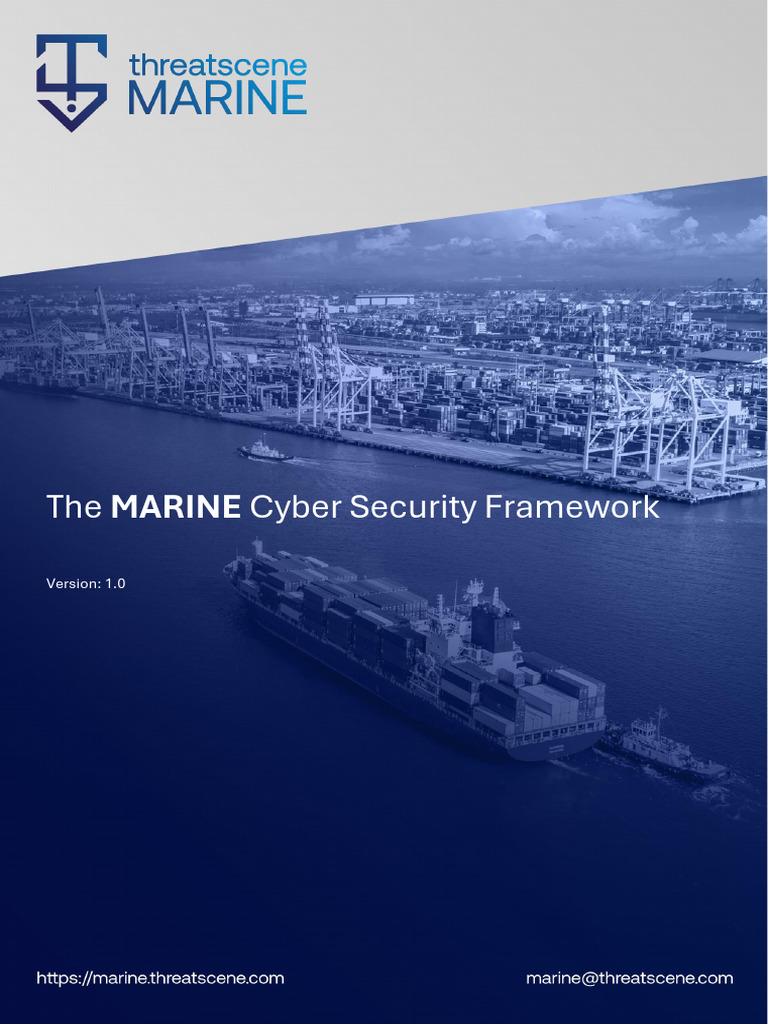 MARINE Cyber Security Framework Overview | PDF | Security | Computer ...