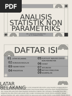 Statistik Non Parametrik (Penelitian) | PDF