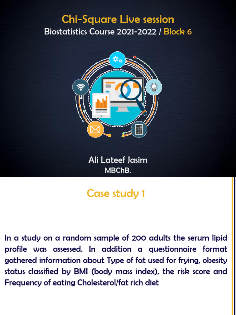 Chi-Square Analysis of Lipid Profiles and Risk Factors | PDF | Chi ...