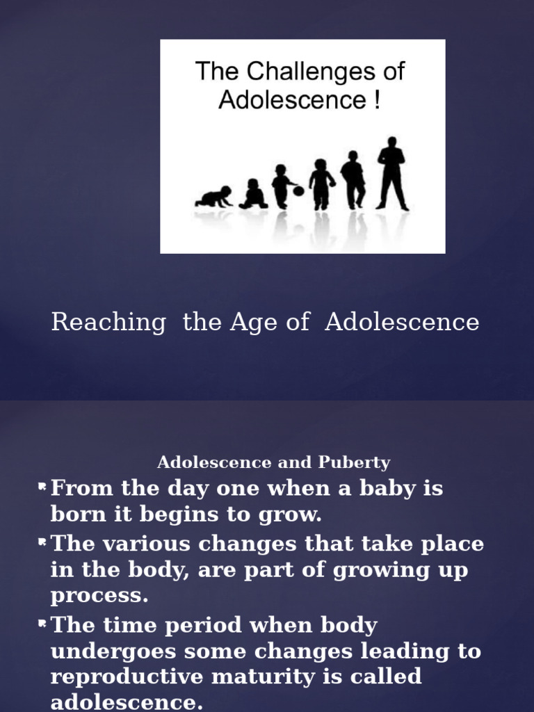 Understanding Adolescence and Puberty | PDF | Menstrual Cycle | Puberty