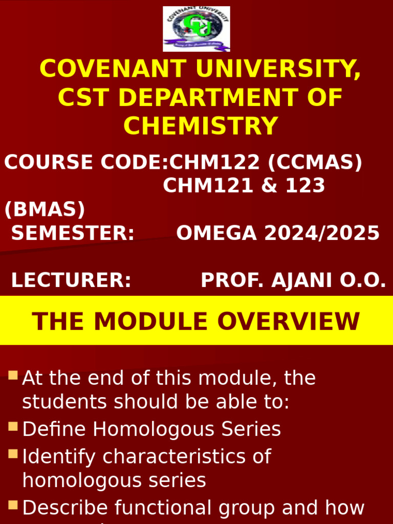 CHM122 - Ccmas - Module 3a | PDF | Isomer | Chirality (Chemistry)