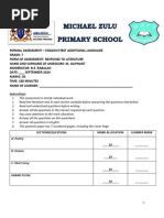 GR R BASELINE ASSESSMENT - 2023 | PDF