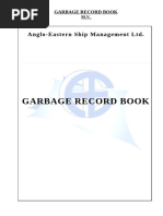Garbage Record Book | PDF | Waste | Materials