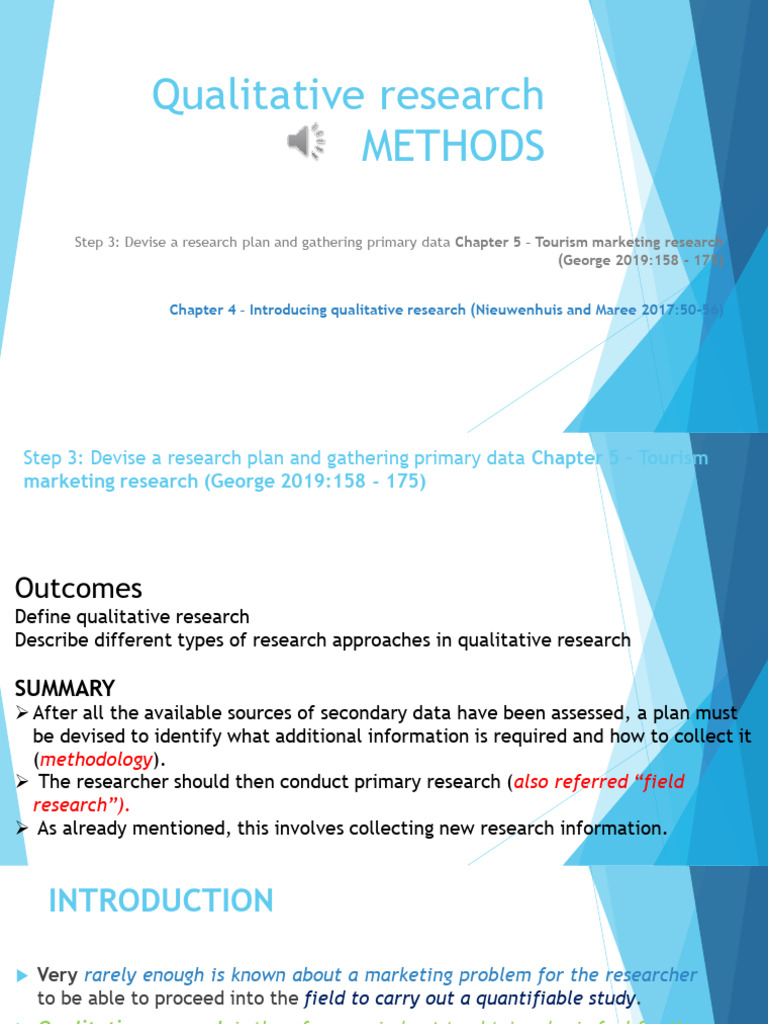 Learning Unit 4 Slide 1-9 With Audio | PDF | Focus Group | Qualitative ...