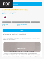 0 5 Flying Codrone Edu With Controller | PDF | Unmanned Aerial Vehicle ...