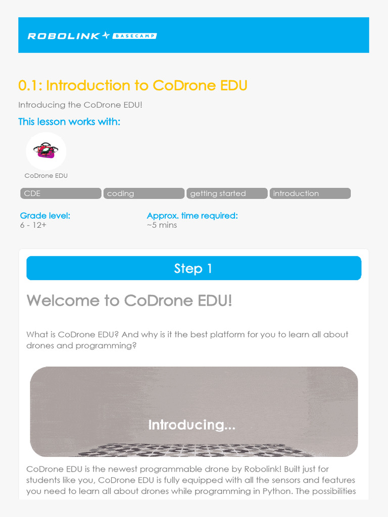 0-1-introduction-to-codrone-edu-2 | PDF