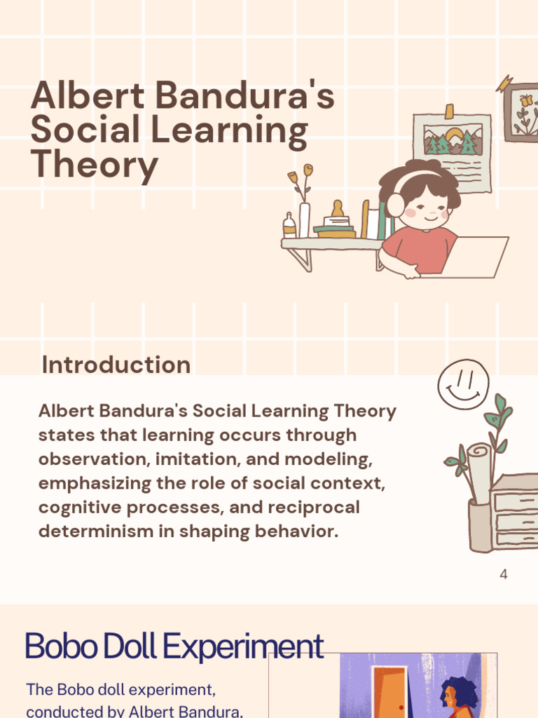 Albert Bandura's Social Learning Theory | PDF