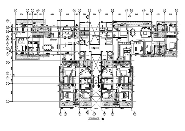 Block D 10TH Floor Plan | PDF