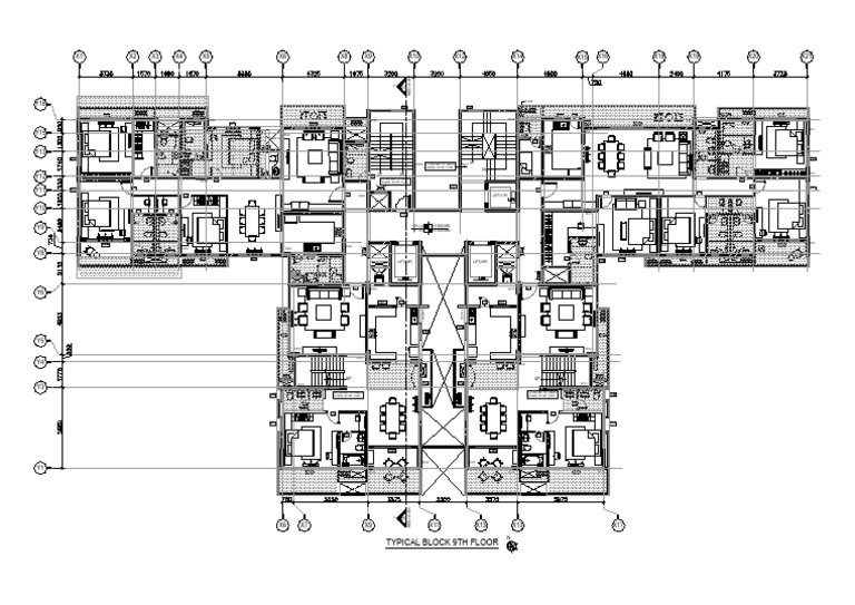 Block D 9TH Floor Plan | PDF