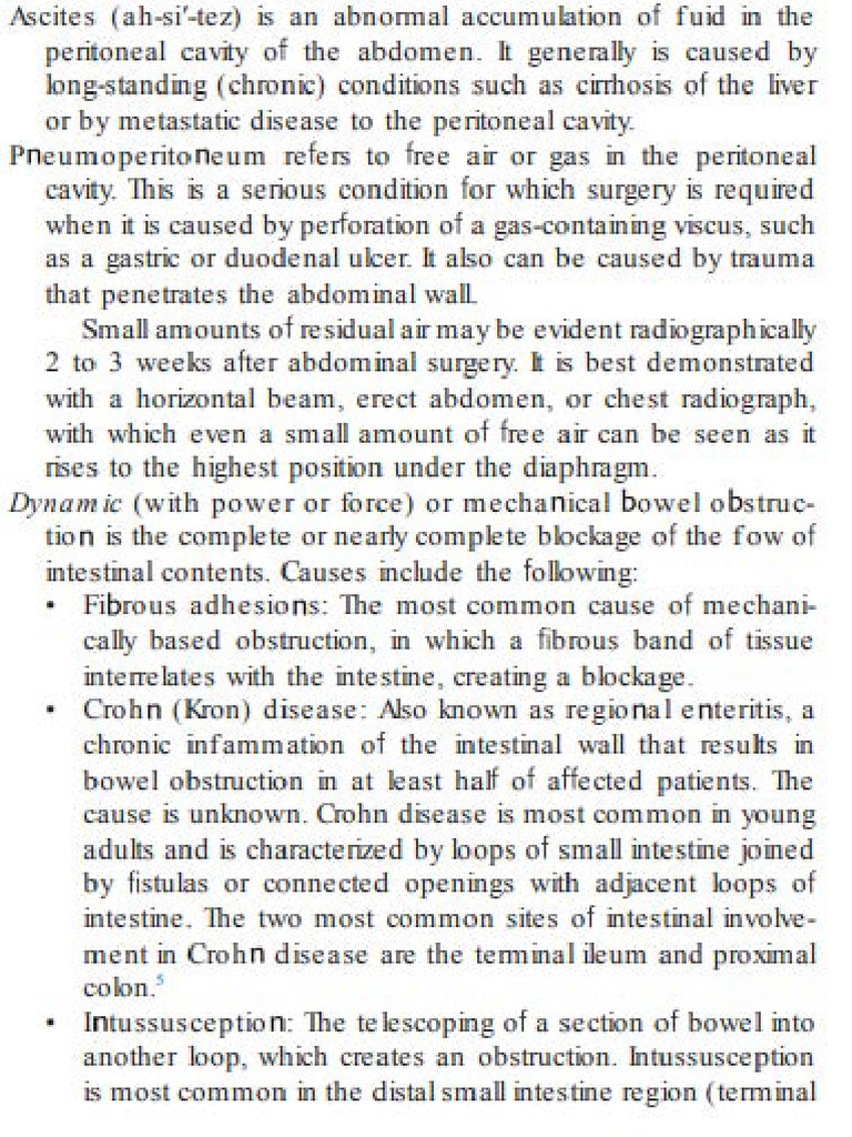 Abdomen Pathology | PDF