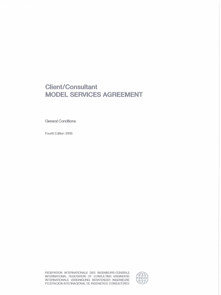 Fidic White Book Part One | PDF