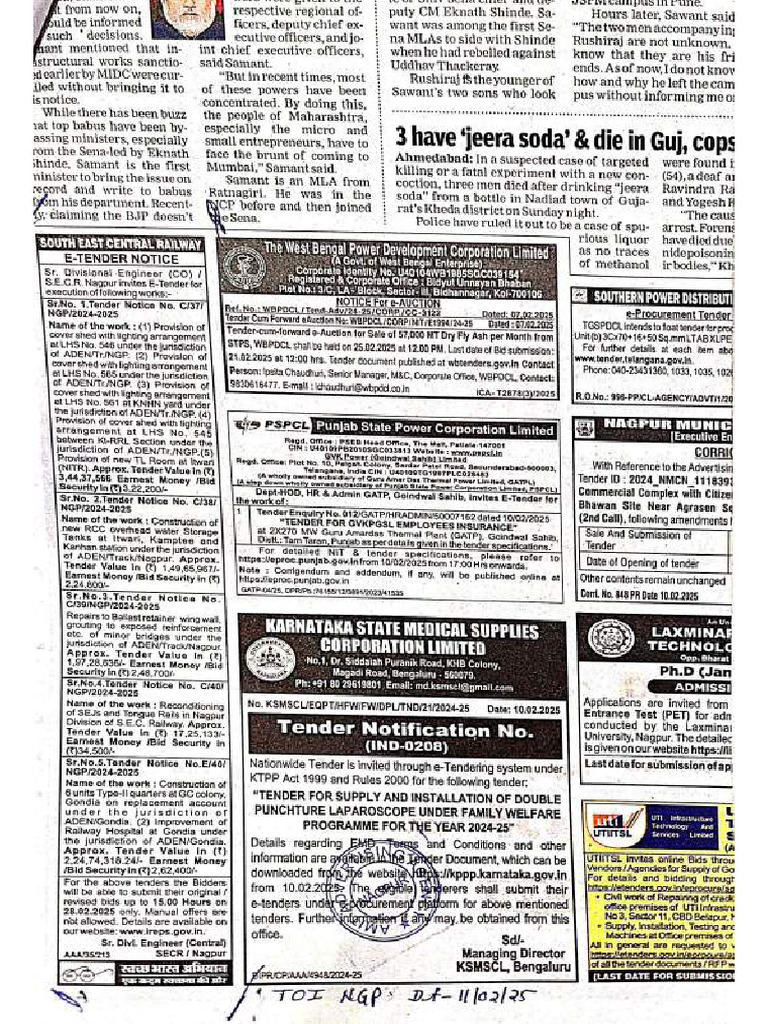 Newspaper Cutting C-37 C38 C-39 C-40 | PDF