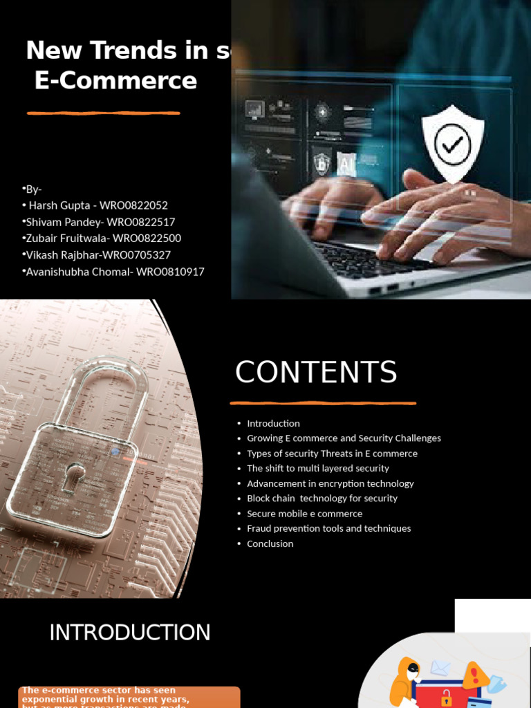 New Trends in Securing e Commerce | PDF | Security | Computer Security