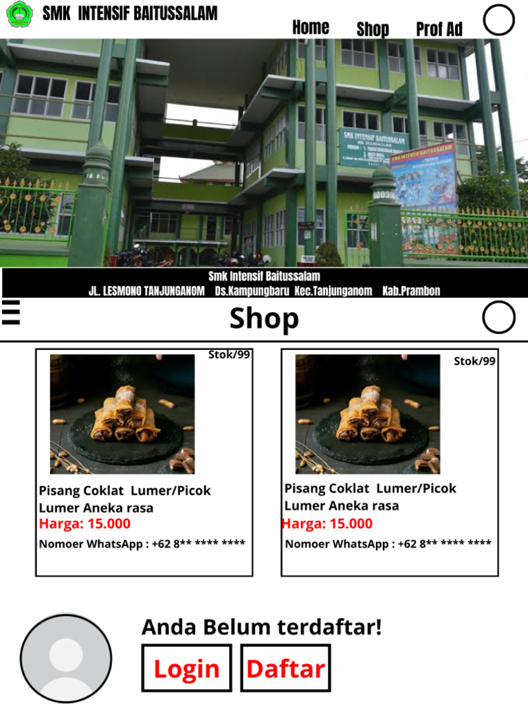 Aditya Wardana (Desain web) | PDF