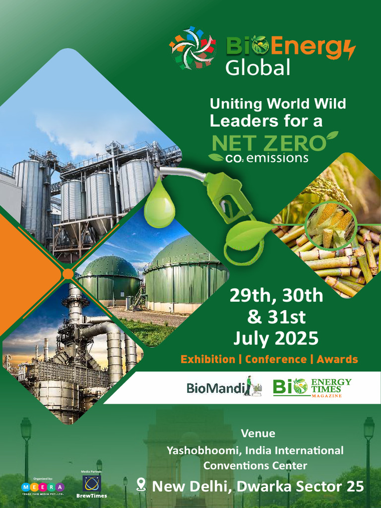 Bioenergy Global Summit 2025 Details | PDF | Biofuel | Sustainable ...