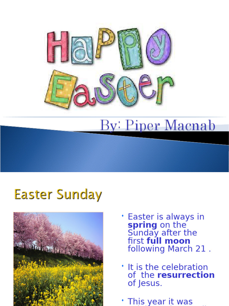 Easter Powerpoint 120426093528 Phpapp01 | PDF