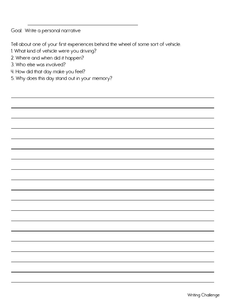 6th Grade Writing | PDF