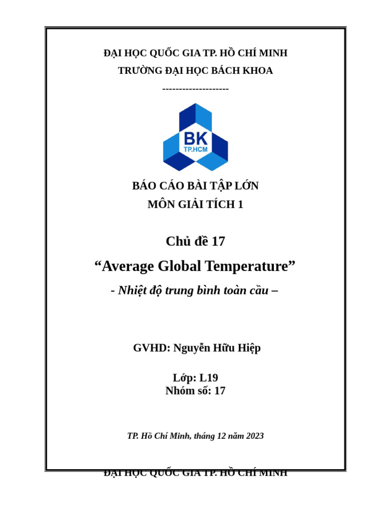Báo cáo BTL GT1 | PDF