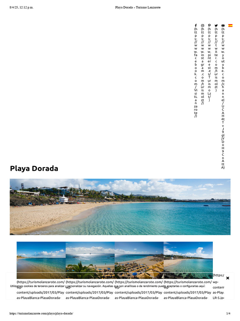 Playa Dorada | PDF | Ciencias de la Tierra