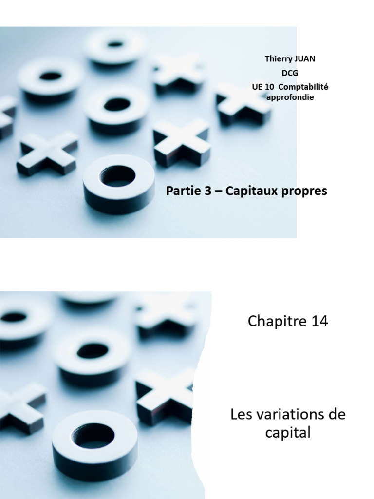 Augmentations de capital en comptabilité | PDF | Capitaux propres ...
