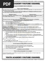 Physics 1st Year Notes Chapter No. 1 | PDF | Significant Figures | Physics