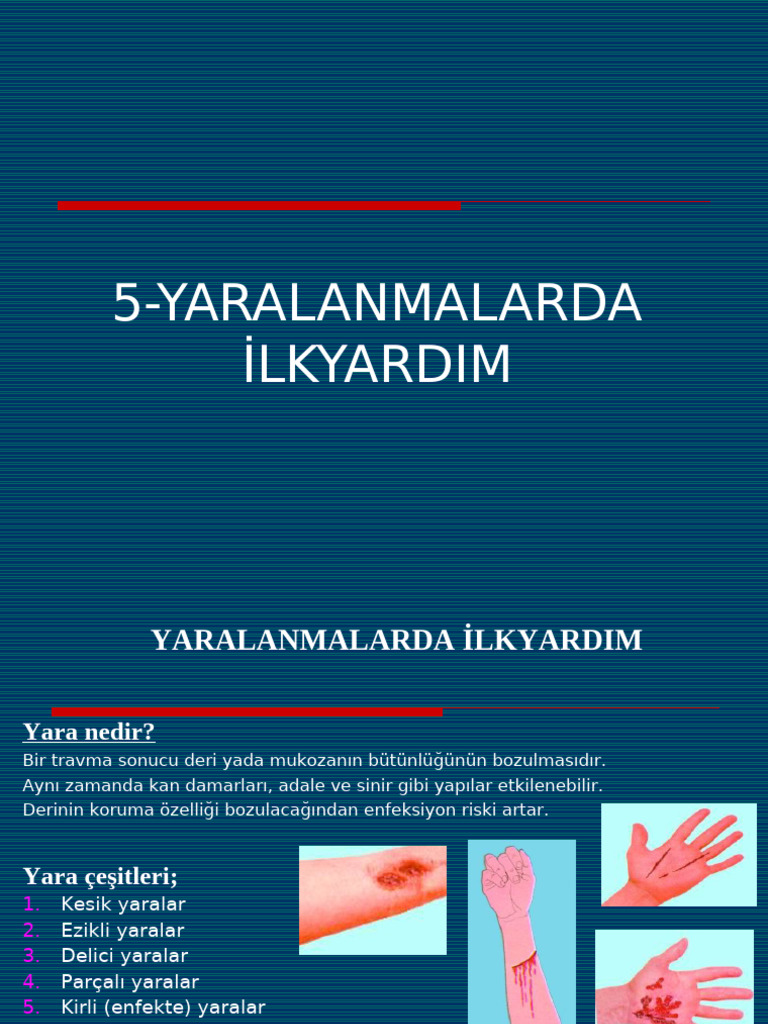 Yaralanmalar | PDF