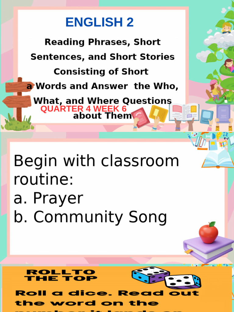 Final Cot-English 2 q4-w6 | PDF | Linguistics | Learning