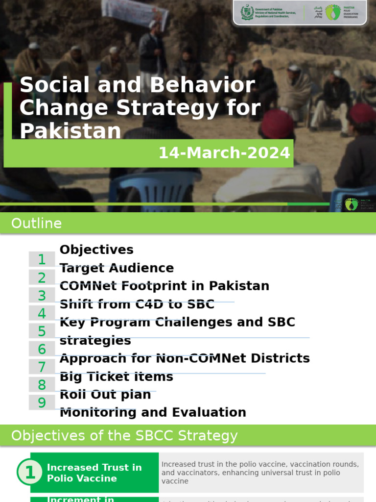 National SBC Strategy | PDF | Health Sciences | Public Health