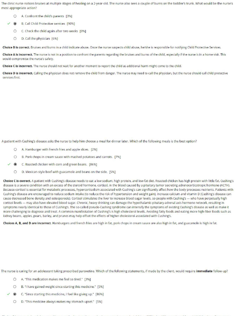 Nursing Exam 4 | PDF